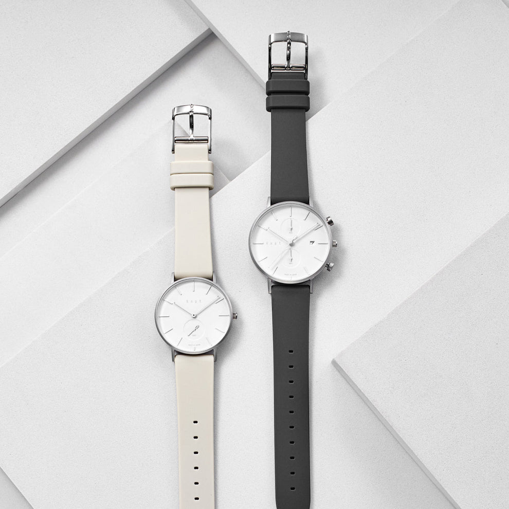 Knot CC-39MRGOW 腕時計 メンズ レディース クォーツ ローズゴールド ホワイト 日本製 39mm ミニマル シンプル – Maker's Watch Knot