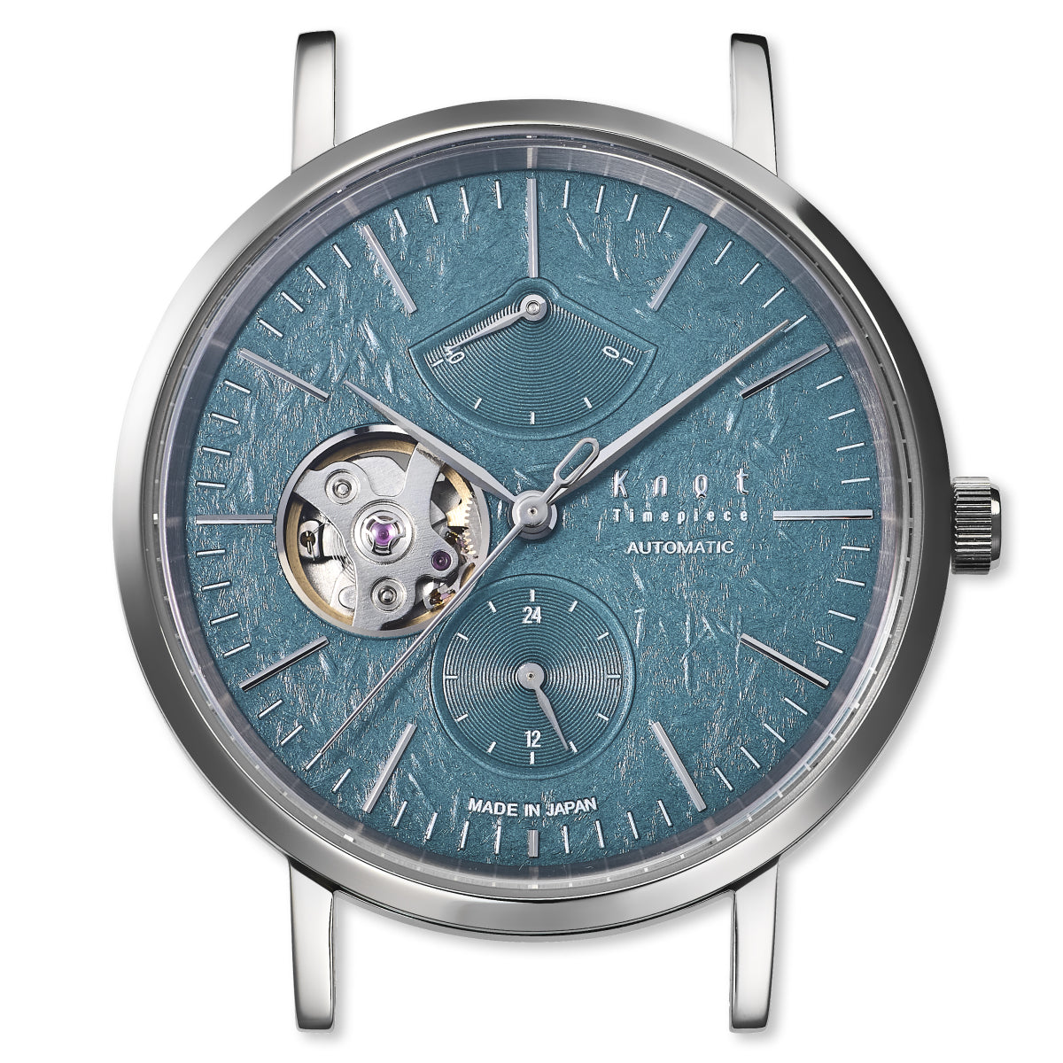 Knot CAP-38SVGN1 腕時計 メンズ レディース 日本製 38mm オープンハート – Maker's Watch Knot